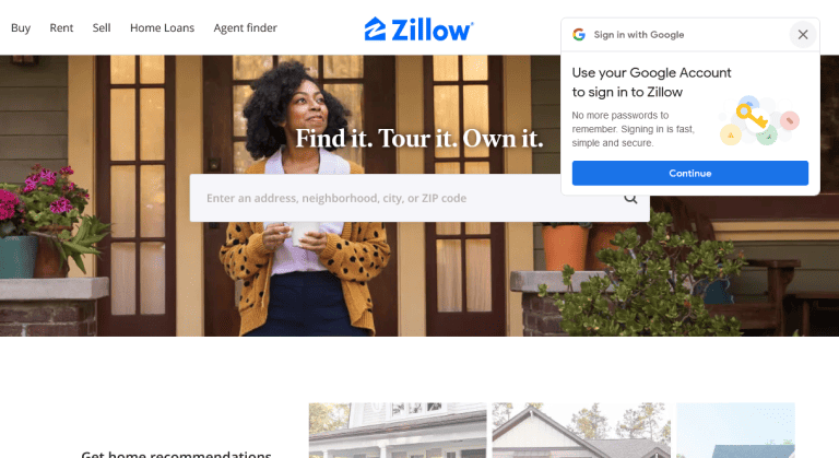 What is a Zillow alternative in the UK?